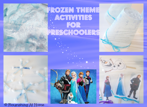 Frozen Themed Activities & Crafts for Preschoolers – AHWZ