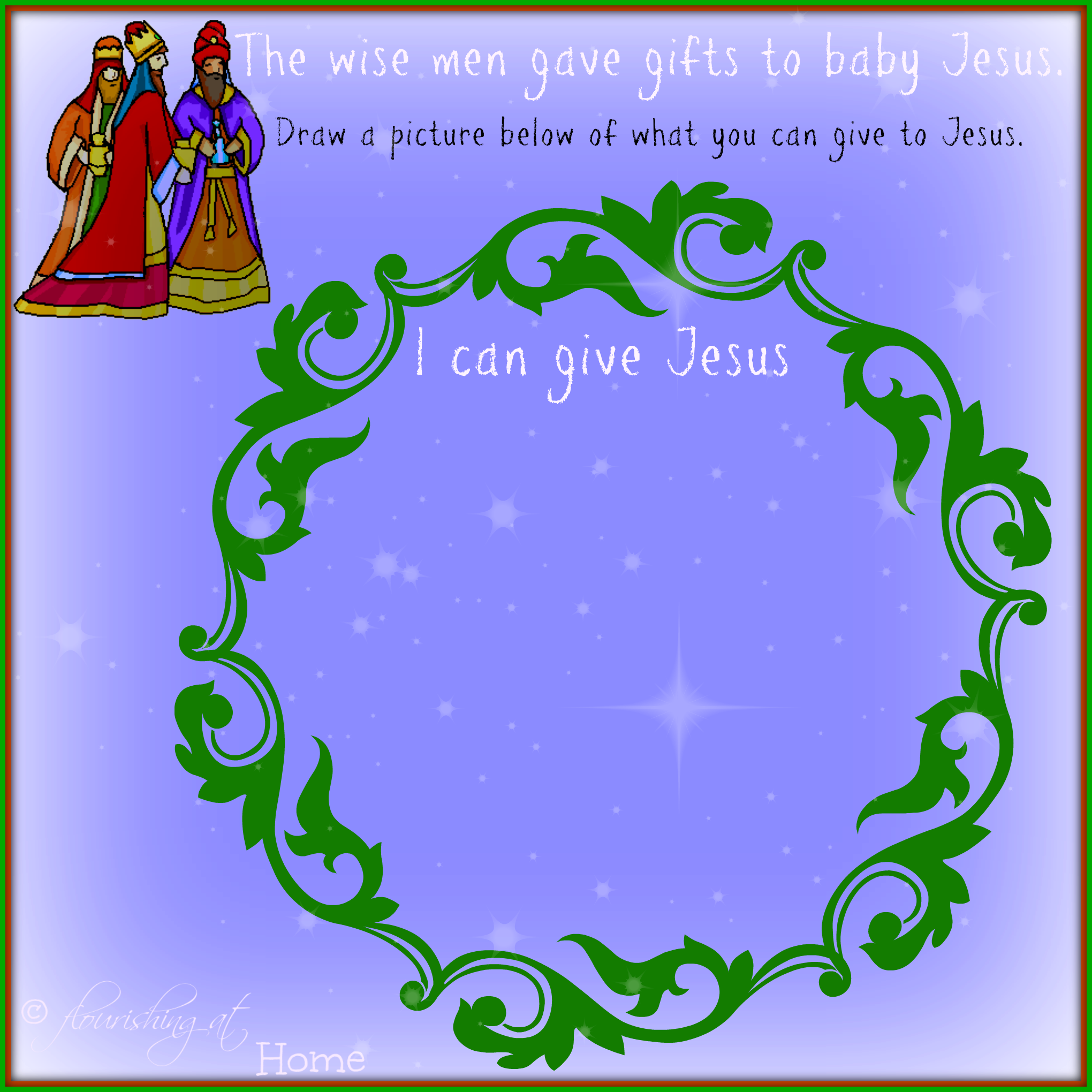 The Birth of Jesus Christ - 25 Days of Christmas Printable for Pre-K – AHWZ