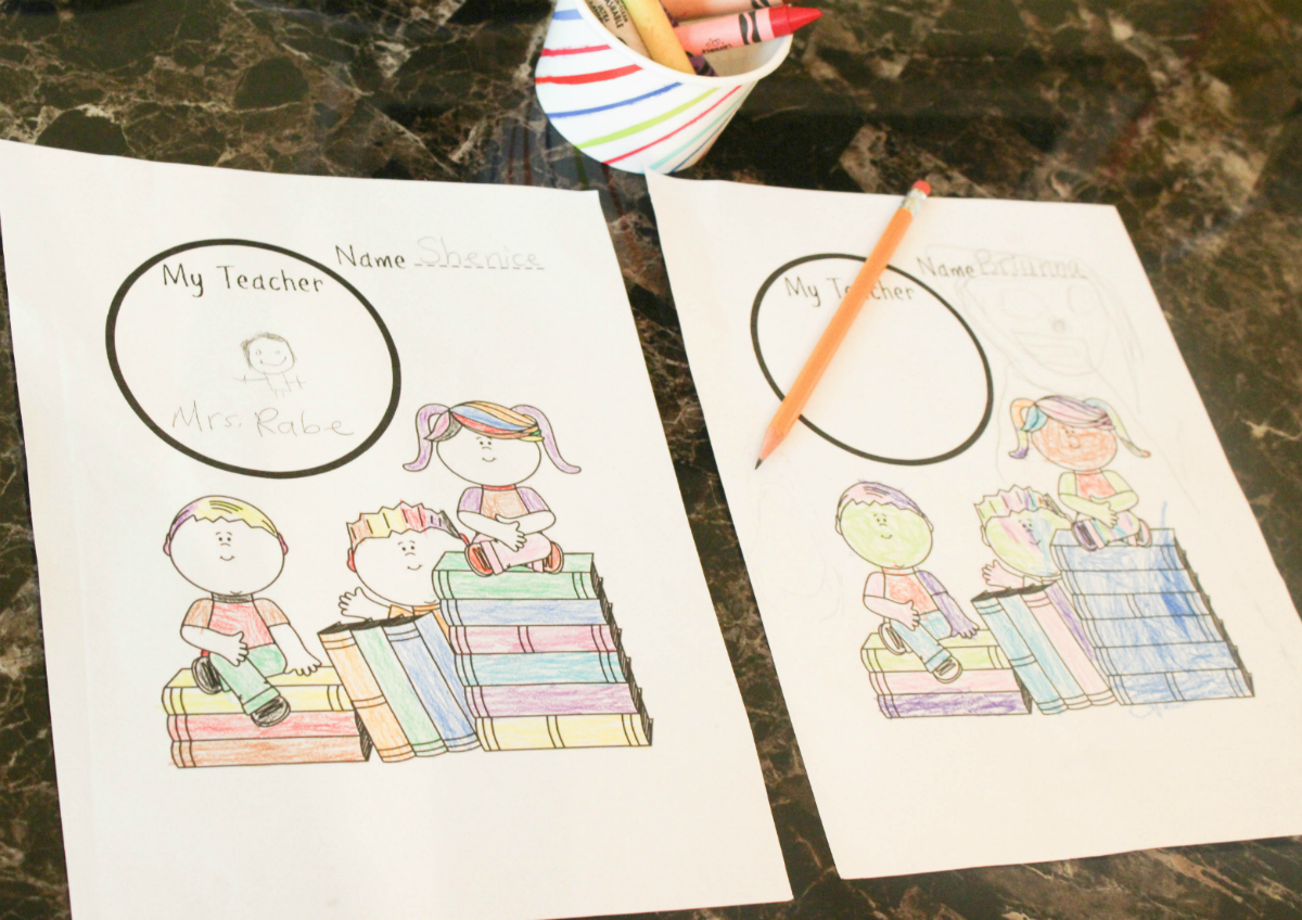 First Day of School Memory Keepsake Printables - for Smaller Children ...