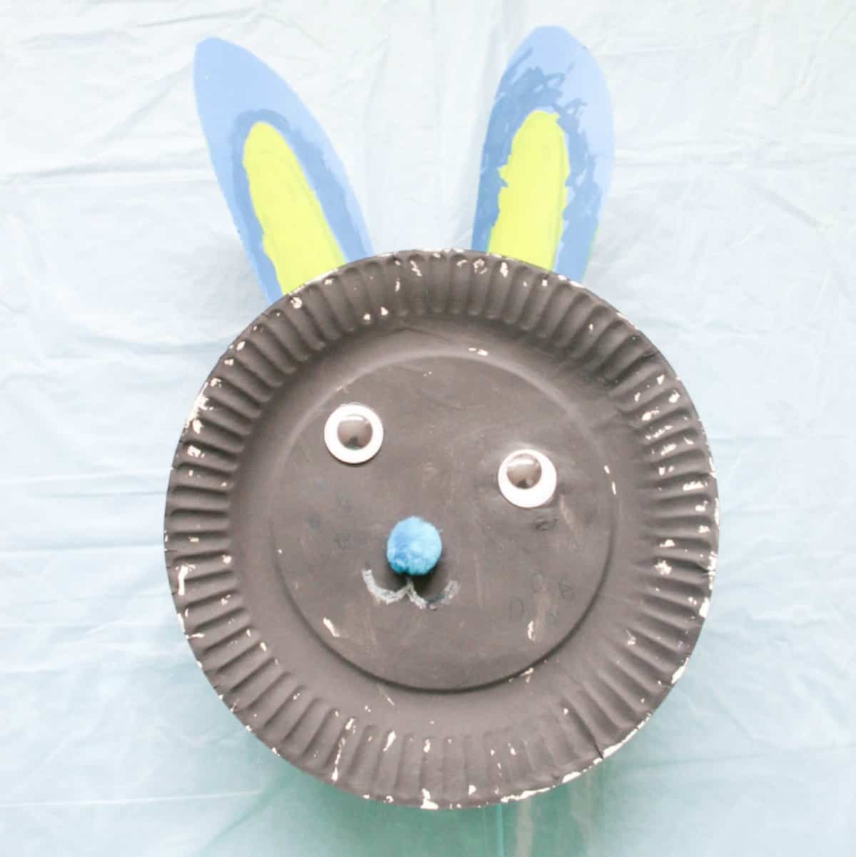 Paper Plate Easter Bunny Craft for Kids – AHWZ