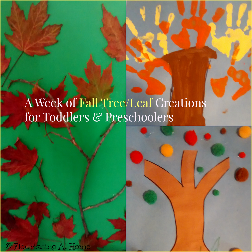 A Week of Fall Tree/Leaf Craft Creations for Toddlers & Preschoolers – AHWZ