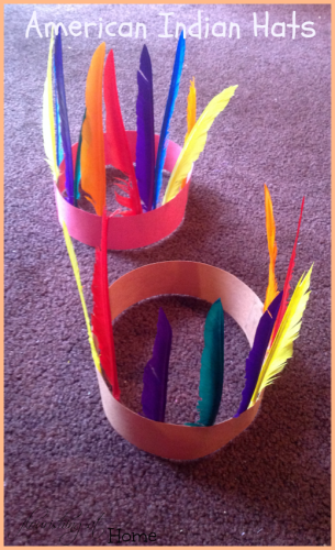 Early American Indian Hats/Headbands - Toddler/Preschooler Activity – AHWZ