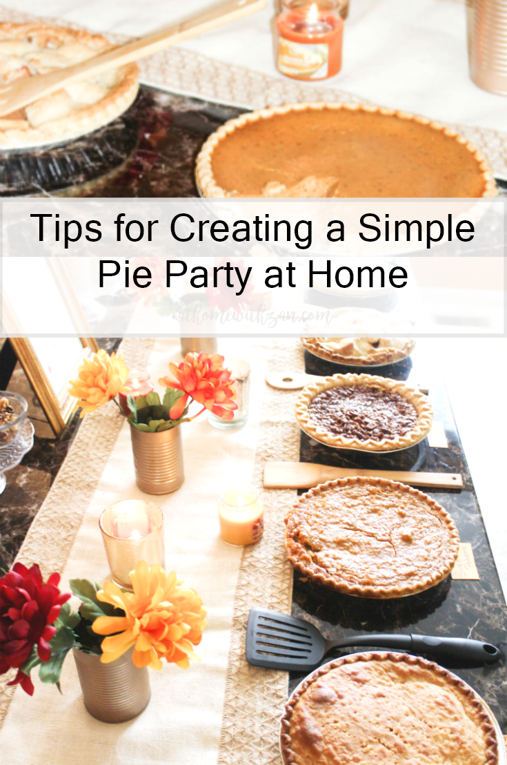 How to Host a Casual Fall Pie Party – AHWZ