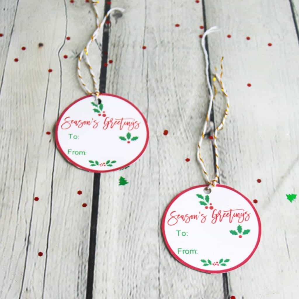 Free Printable Christmas Gift Tags – AHWZ