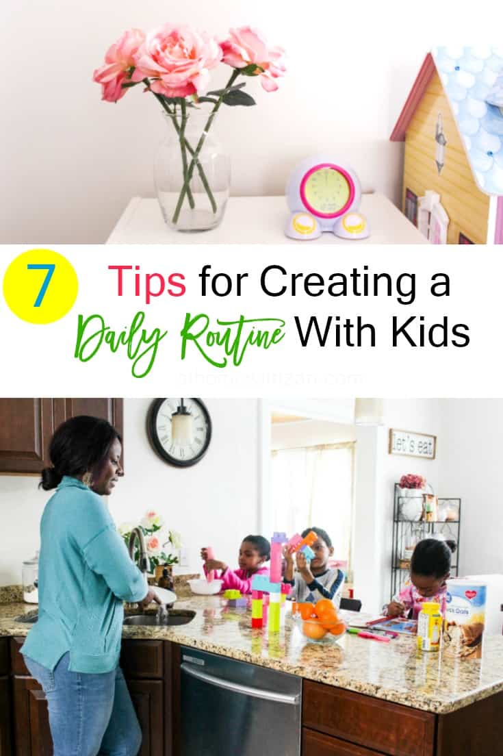 7 Tips for Creating a Daily Home Routine with Kids – AHWZ