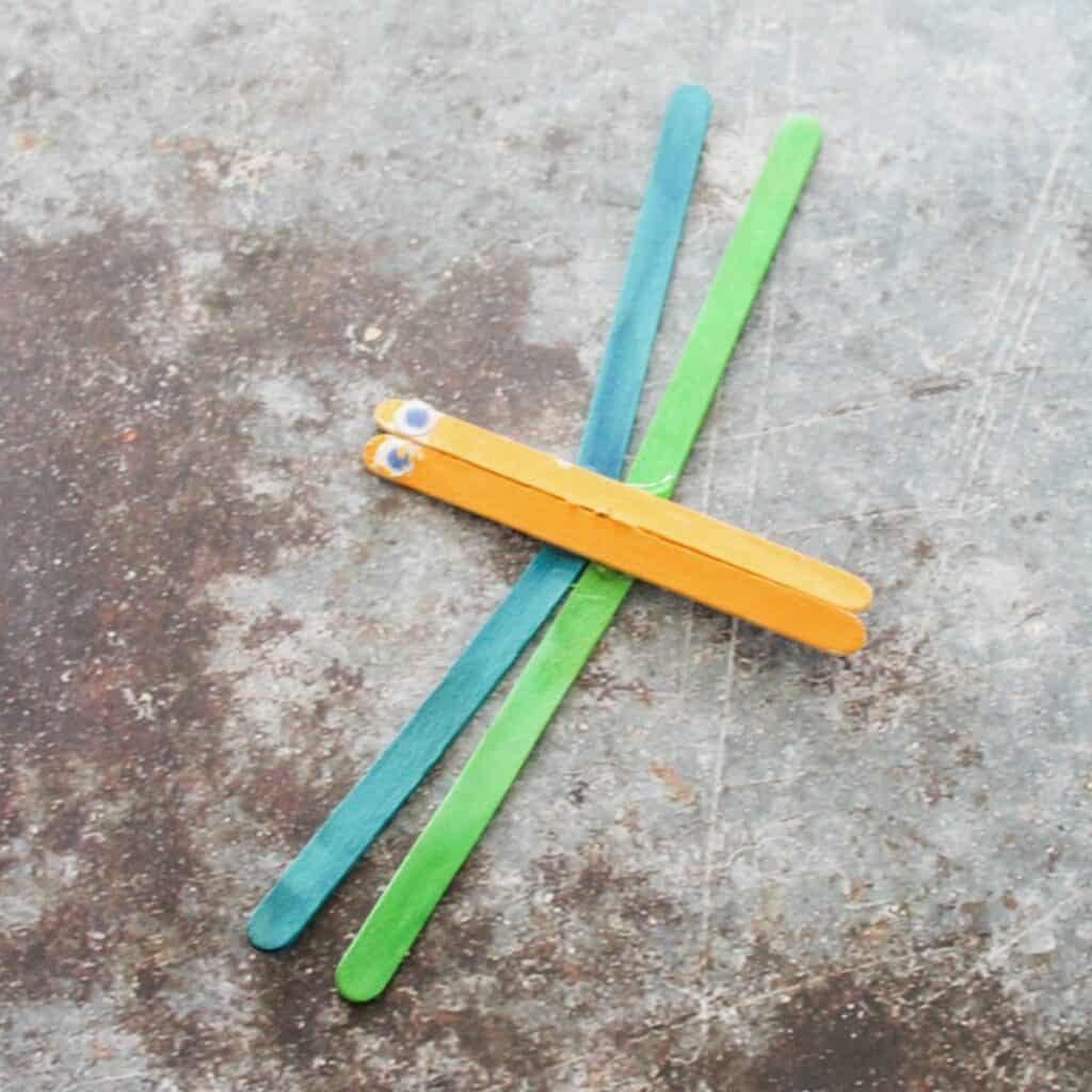 Popsicle Stick Dragonfly – AHWZ