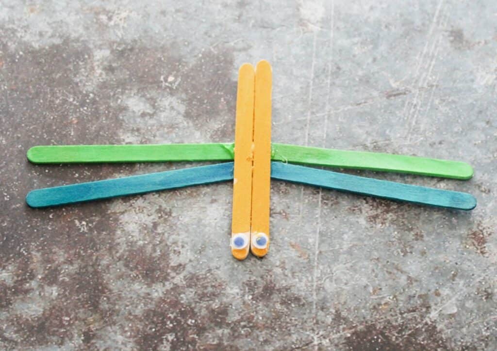 Popsicle Stick Dragonfly – AHWZ