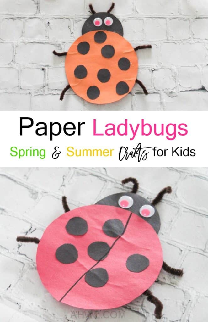 Paper Ladybugs - Crafts for Kids – AHWZ