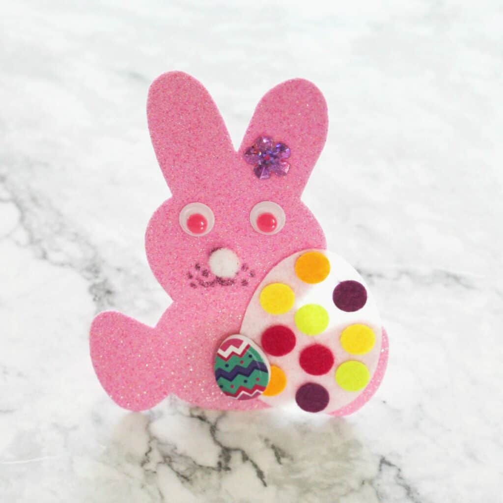 Easter Foam Bunnies - Craft for Kids – AHWZ