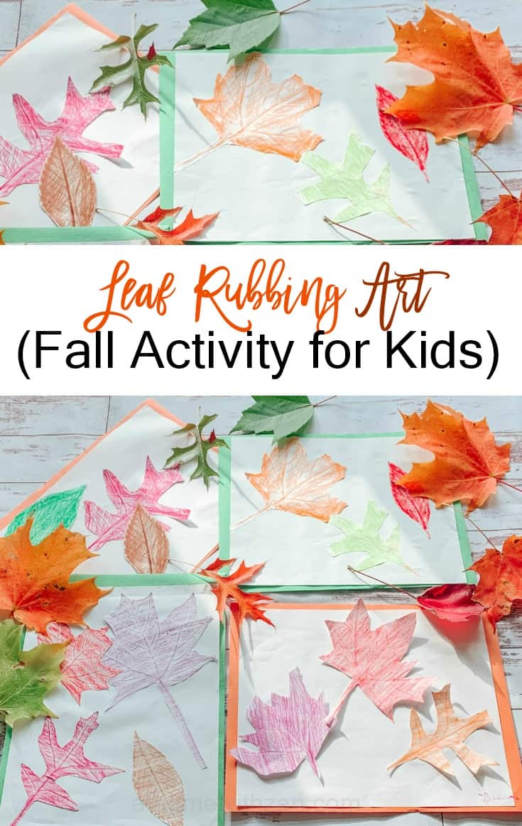 Fall Leaf Rubbing Art - Fall Activity for Kids – AHWZ