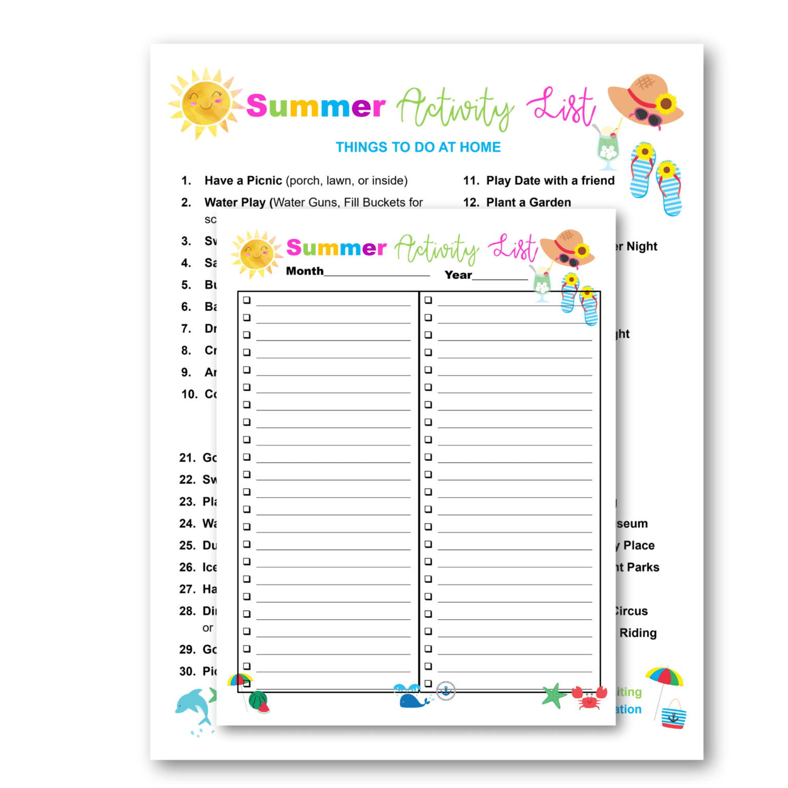 50 Summer Activities for Kids and Families – AHWZ
