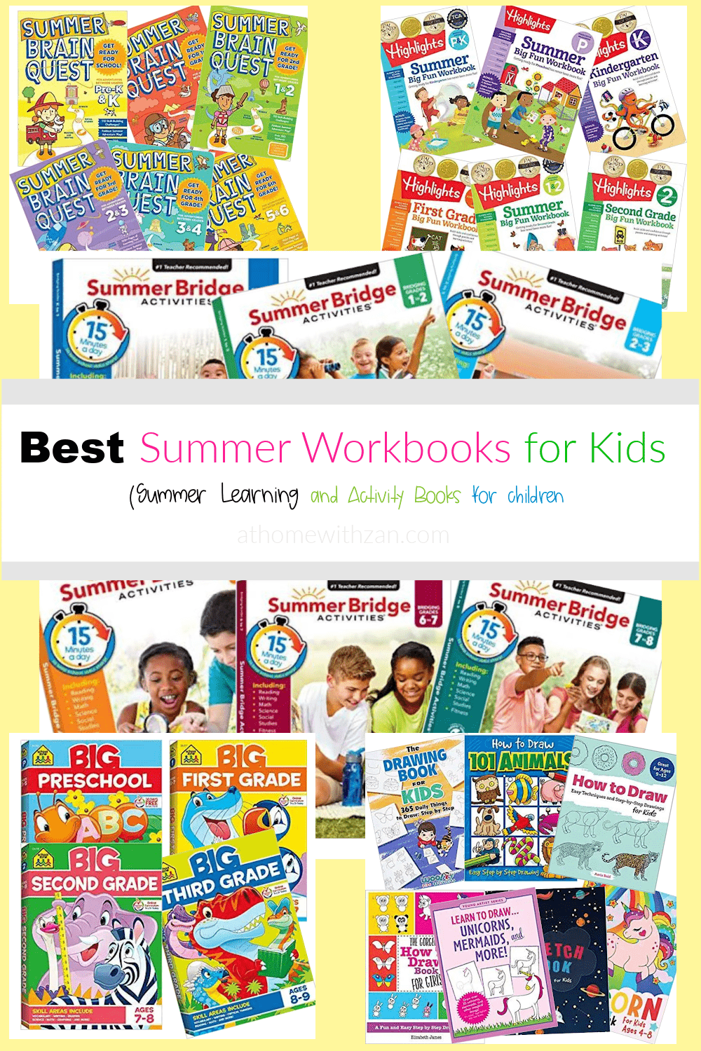 Best Summer Workbooks for Kids – AHWZ