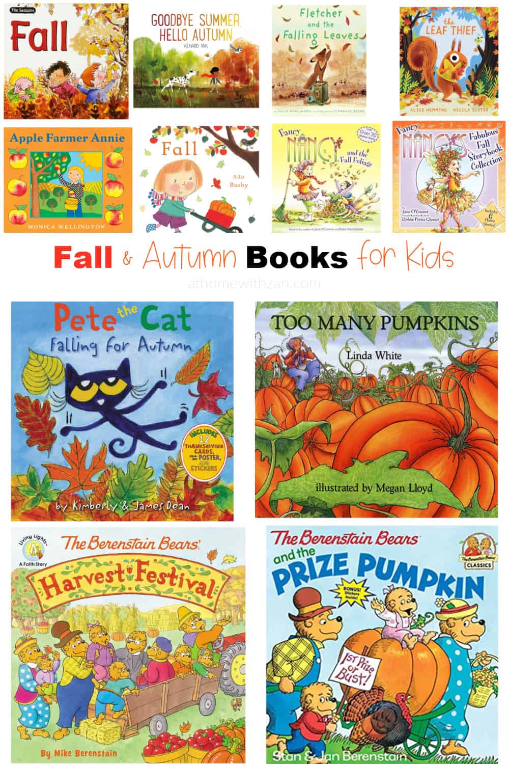 Fall Books for Kids - Books About Autumn – AHWZ