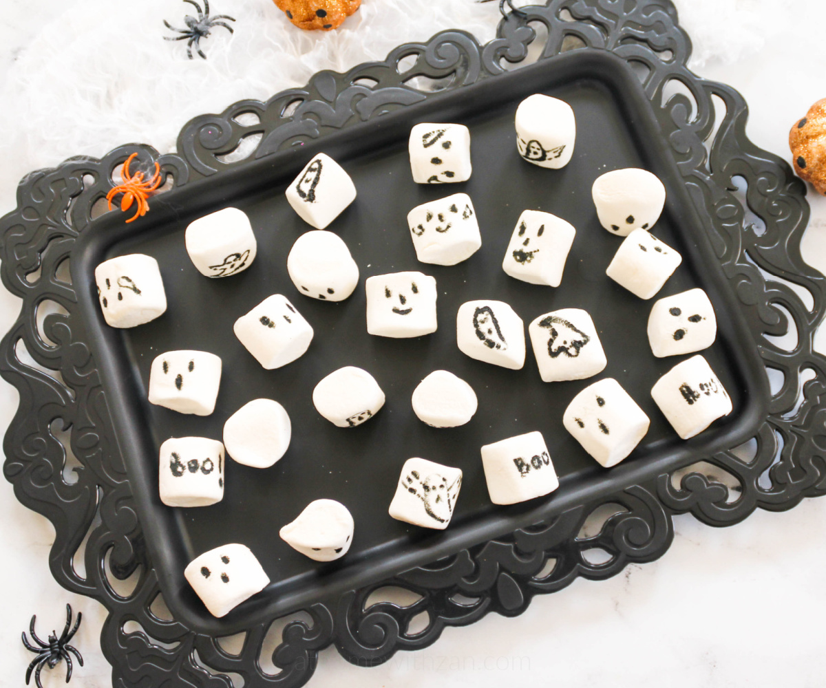 The Easiest Ghost Marshmallow Recipe Ever – AHWZ