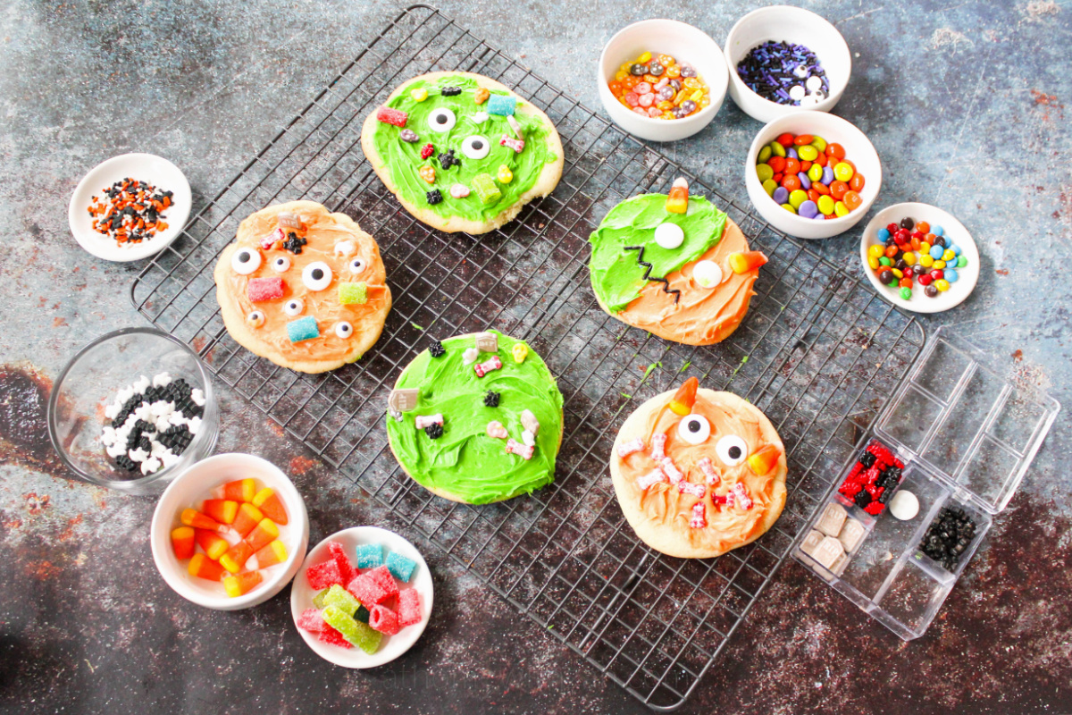 Giant Monster Halloween Cookies – AHWZ