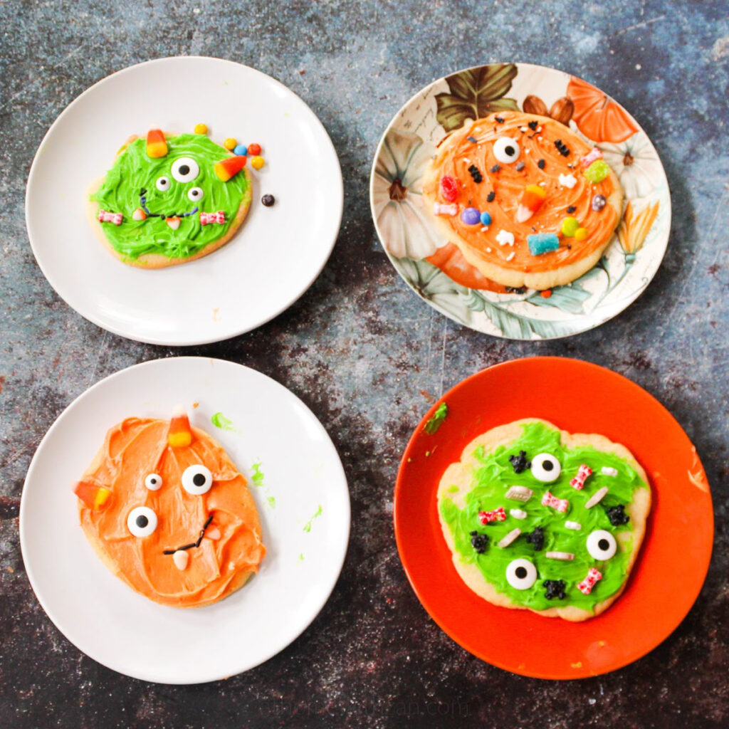 Giant Monster Halloween Cookies – AHWZ