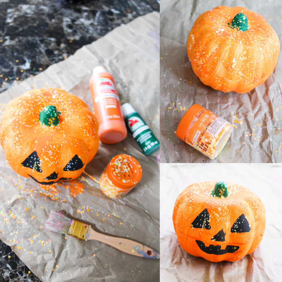 Jack-O-Lantern Crafts for Kids - How to Create a Jack-O-Lantern Face on ...