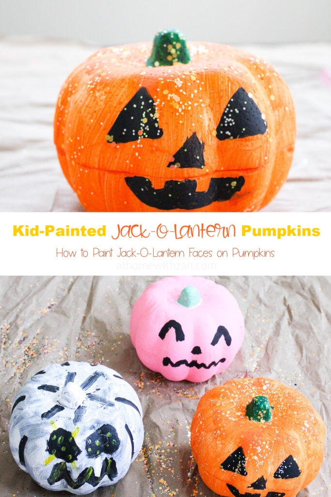 Jack-O-Lantern Crafts for Kids - How to Create a Jack-O-Lantern Face on ...