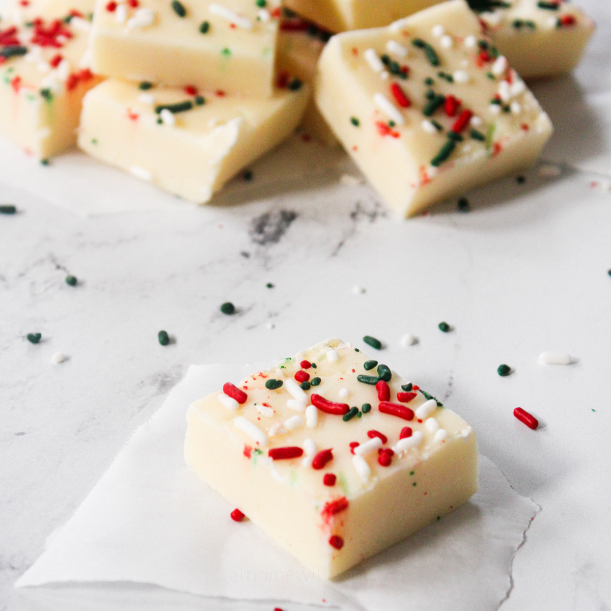 White Christmas Fudge Recipe – AHWZ