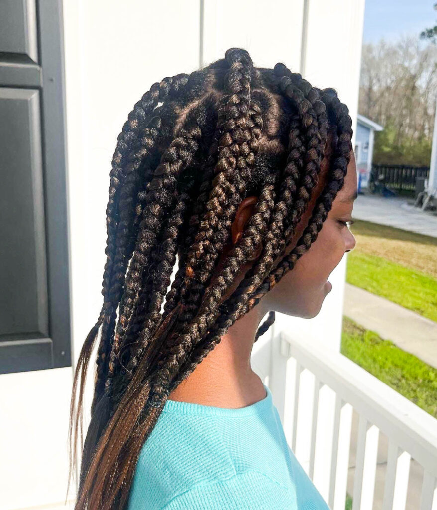 Kids Hair Extension - Box Braids for Girls - How to Braid Kids Hair ...
