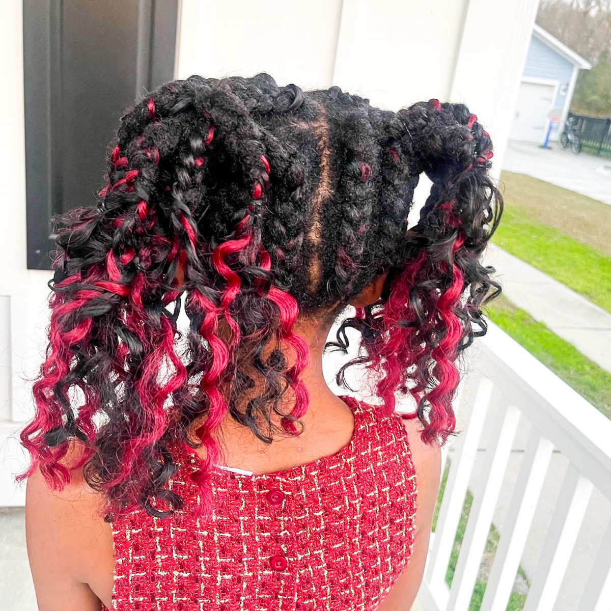 Kids Hair Extension - Curly Braids for Girls - How to Braid Kids Hair ...