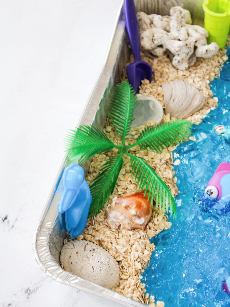Edible Ocean Sensory Bin - Toddler Play Idea – AHWZ