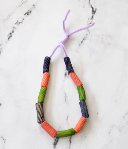 Pasta Necklaces - How to Make Pasta Necklaces – AHWZ