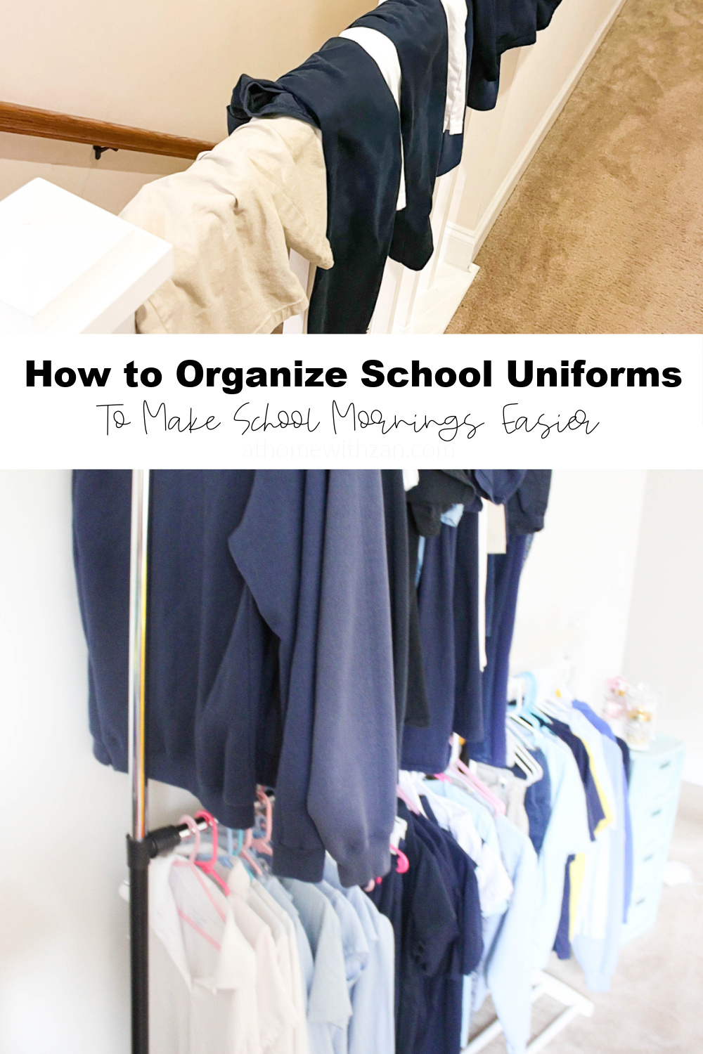 How to Organize Kids School Clothes for Back to School – AHWZ