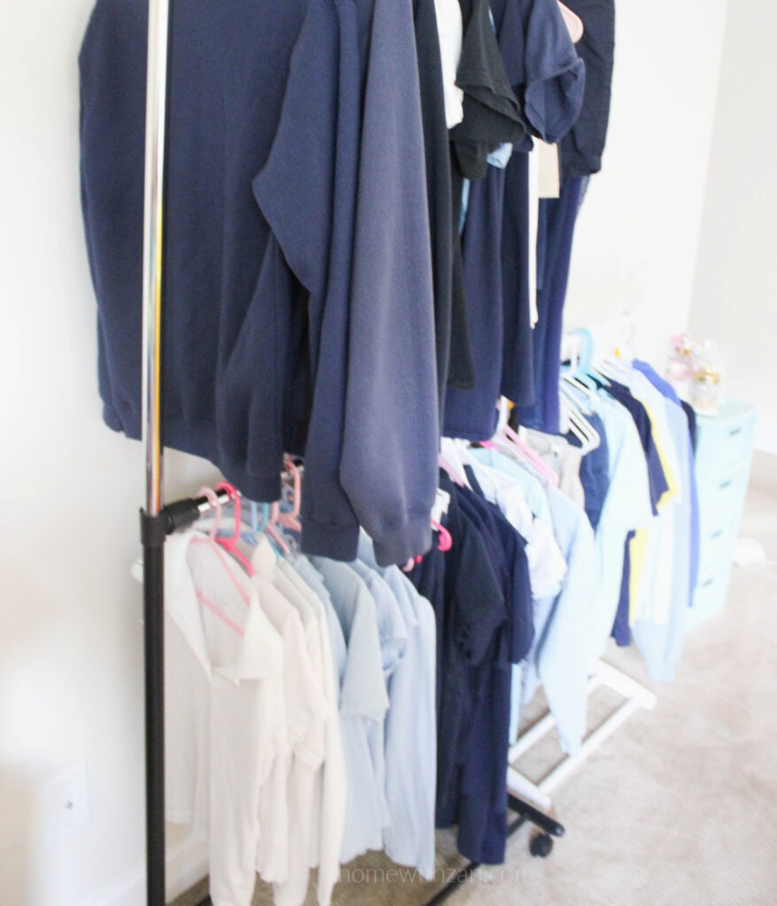 How to Organize Kids School Clothes for Back to School – AHWZ