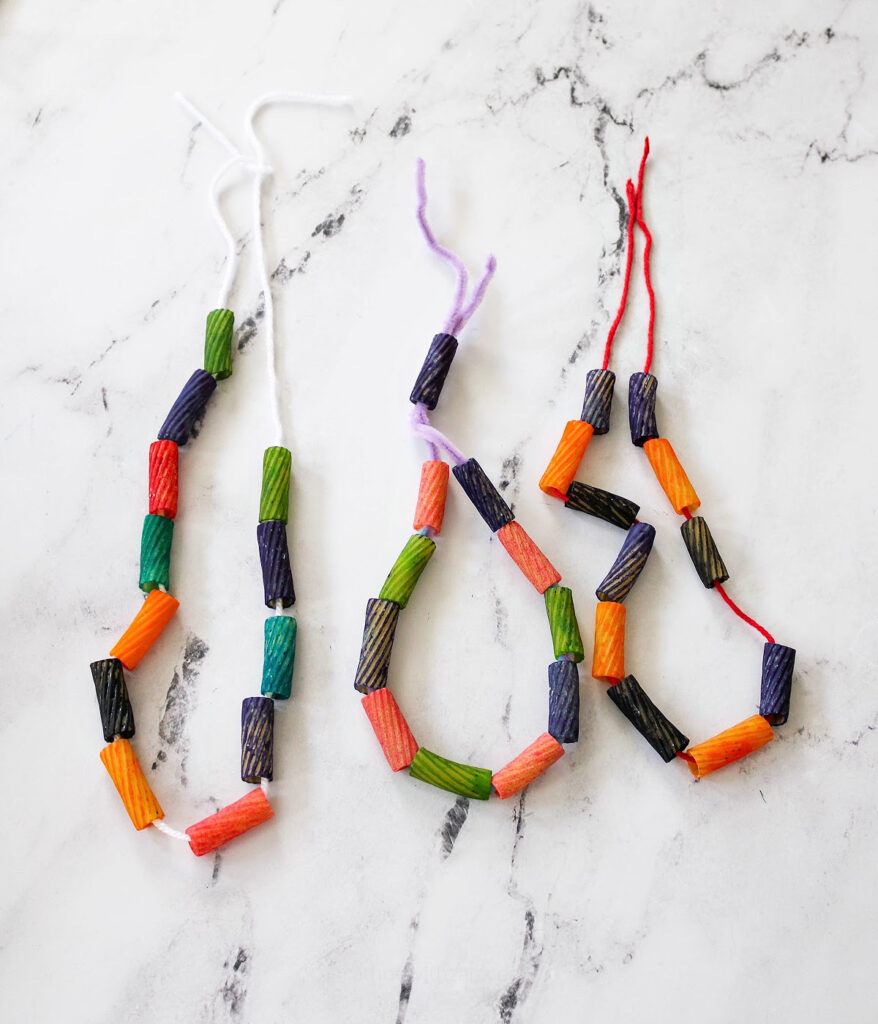 Pasta Necklaces - How to Make Pasta Necklaces – AHWZ