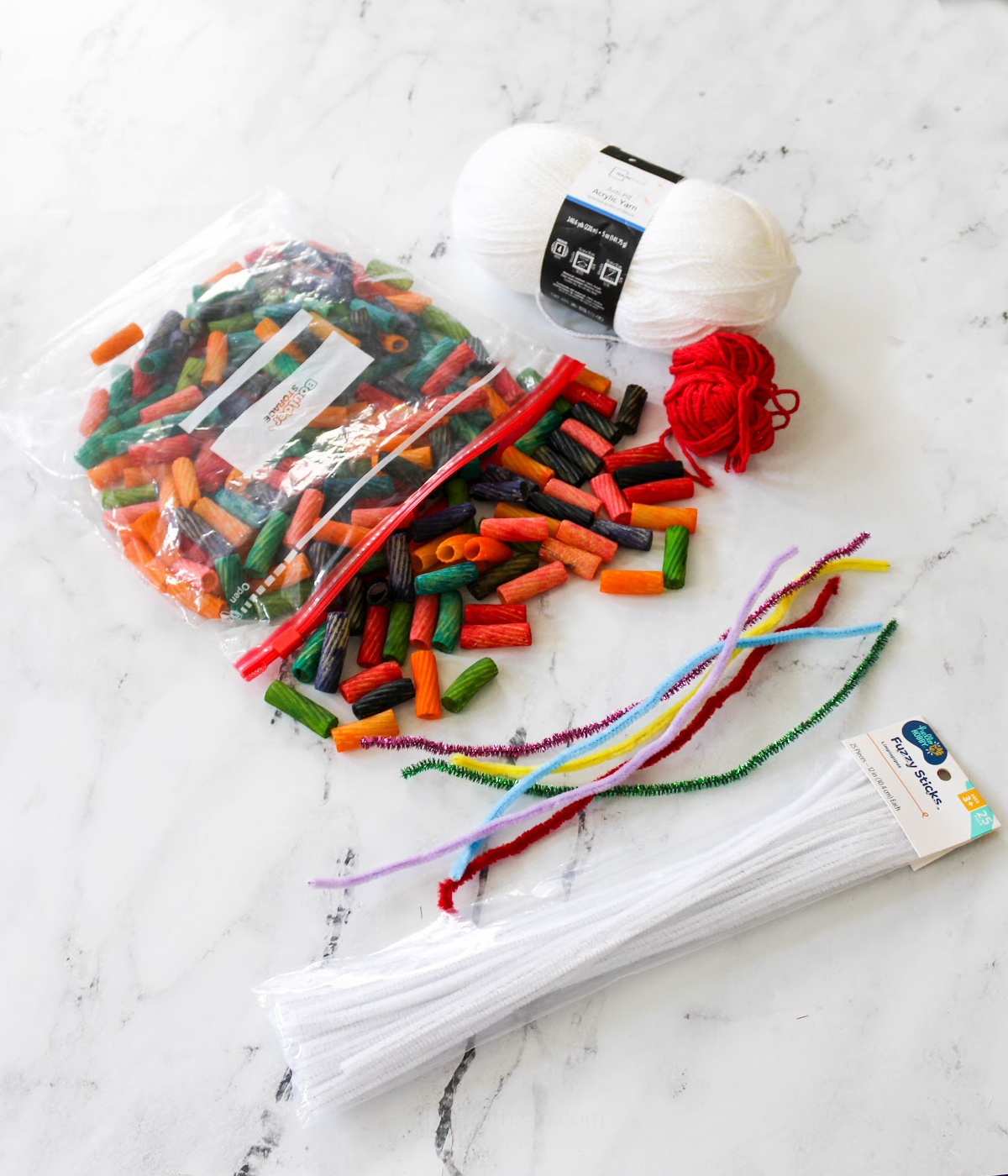 Pasta Necklaces - How to Make Pasta Necklaces – AHWZ