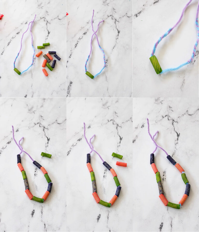 Pasta Necklaces - How to Make Pasta Necklaces – AHWZ