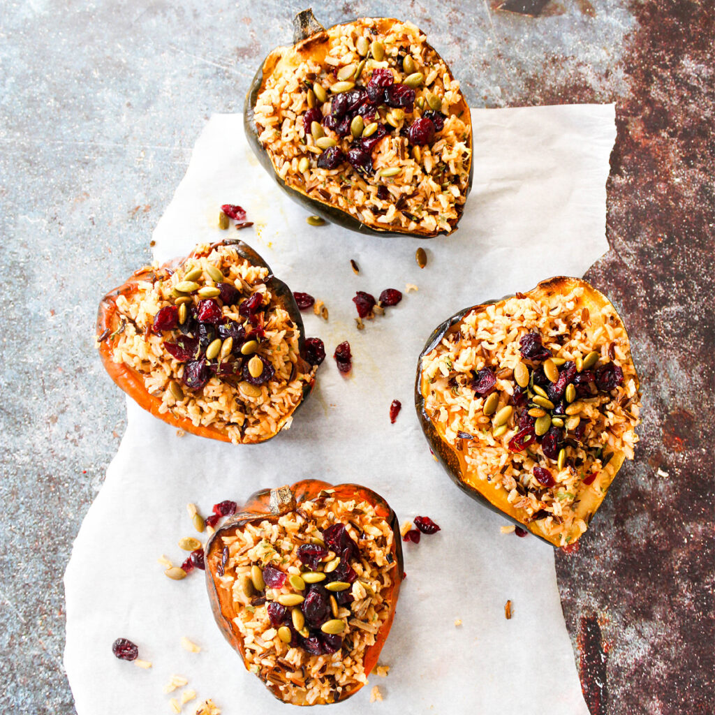 Acorn Squash Rice Pilaf Salad – AHWZ