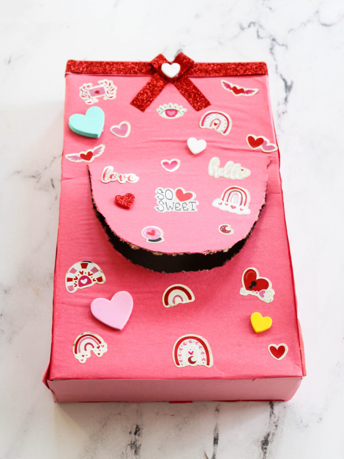 DIY Cereal Box Valentine’s Boxes – AHWZ