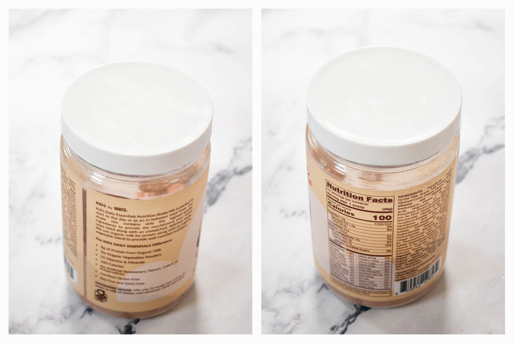 Kids Daily Essentials Protein Shake Mix - Make Breakfast & Snack Time ...