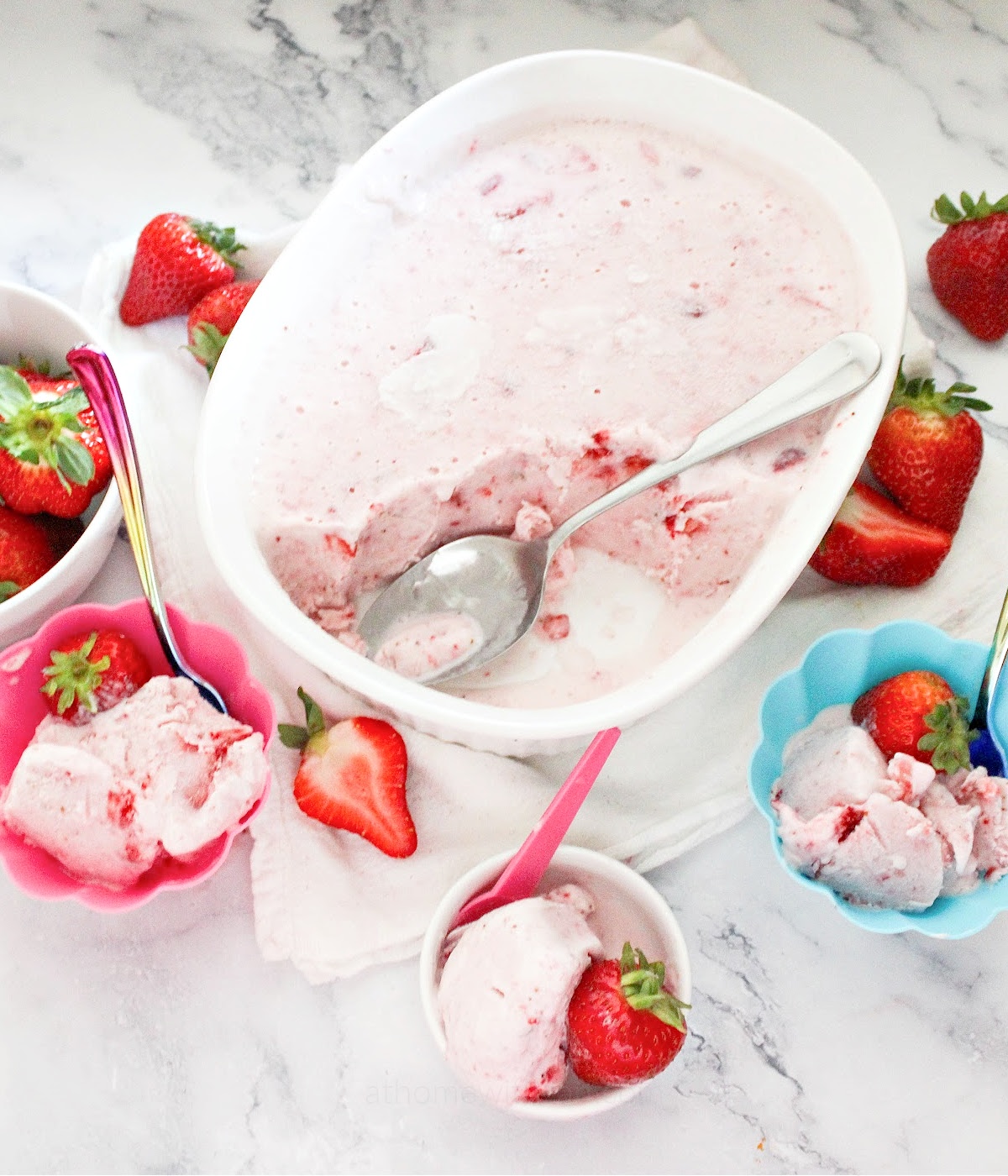 Homemade Strawberry Ice-Cream Recipe – AHWZ
