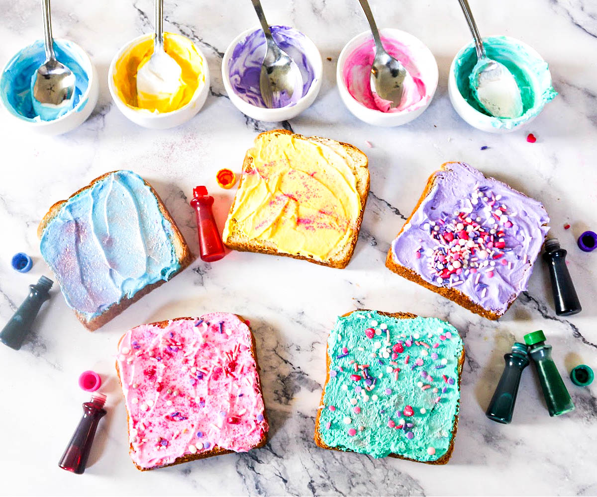 Magical Princess Toast - Princess Toast Recipe - How to Make Princess ...