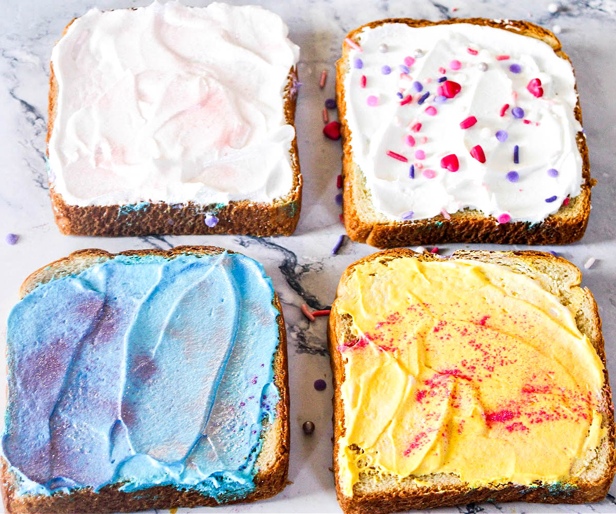 Magical Princess Toast - Princess Toast Recipe - How to Make Princess ...