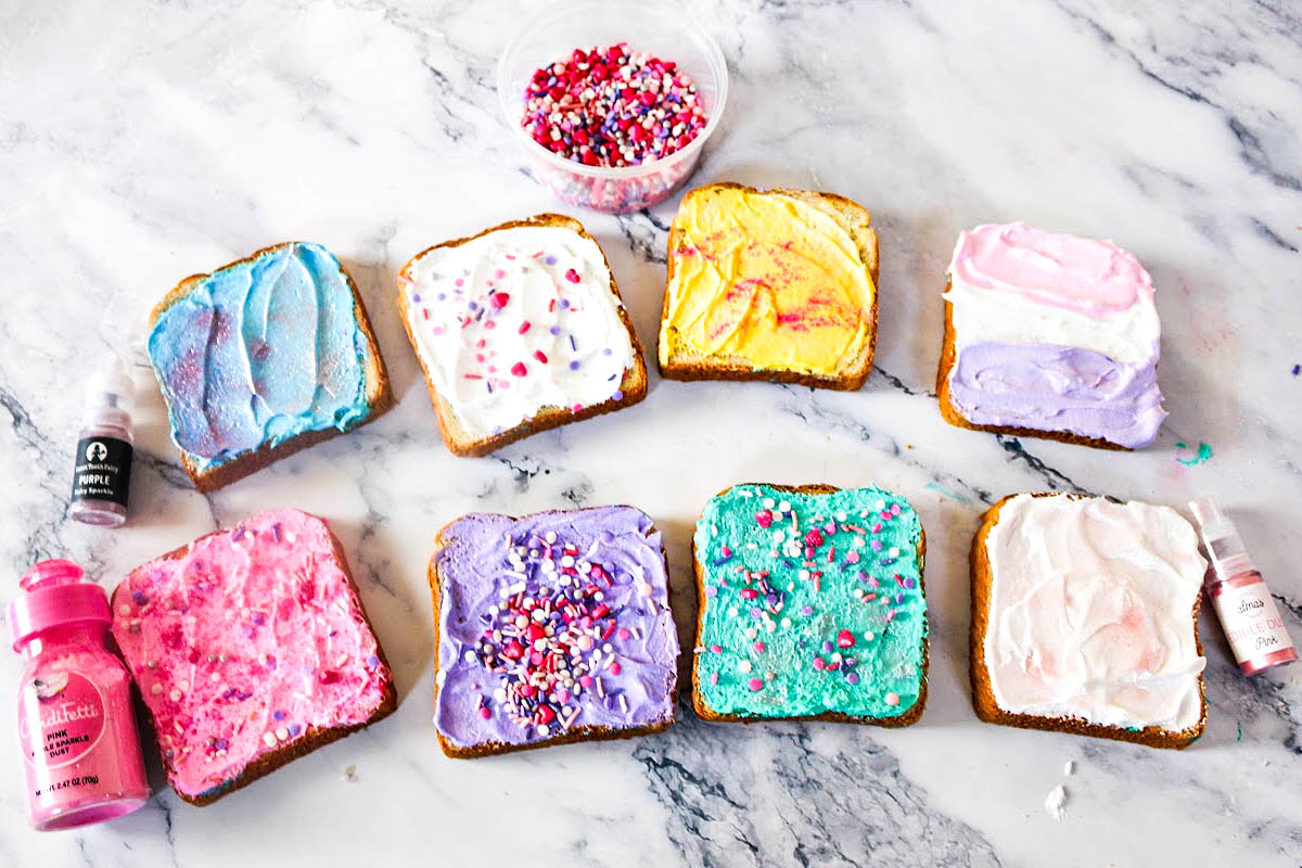 Magical Princess Toast - Princess Toast Recipe - How to Make Princess ...