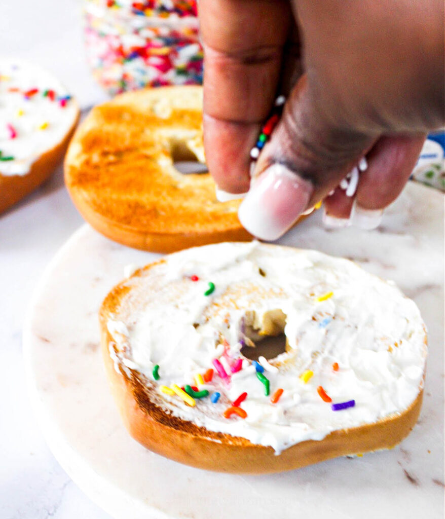 Unicorn Toasted Bagels – AHWZ
