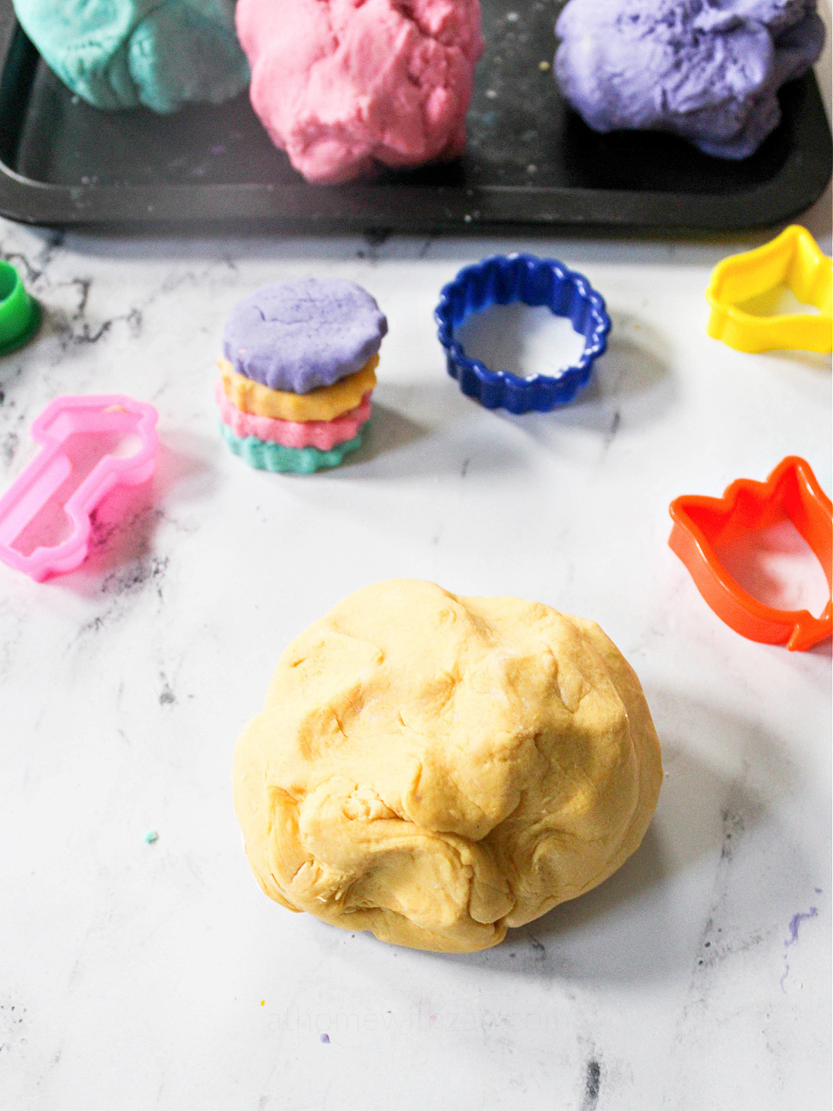 Playdough Recipe - Soft Playdough - Koolaid Play Dough - Colorful ...