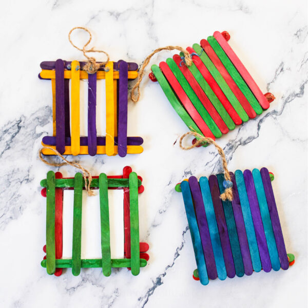 Popsicle Stick Photo Frames – AHWZ