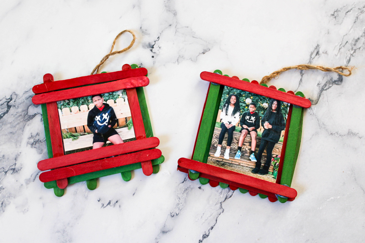 Popsicle Stick Photo Frames – AHWZ